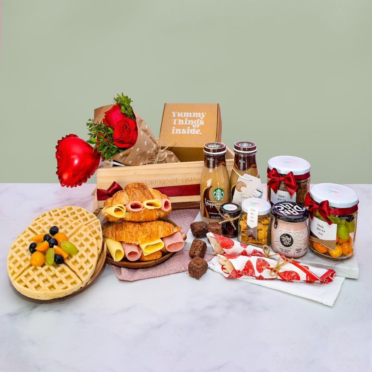 Desayuno Sorpresa para Dos - Desayuno personalizado en pareja – SORPRENDE LIMA