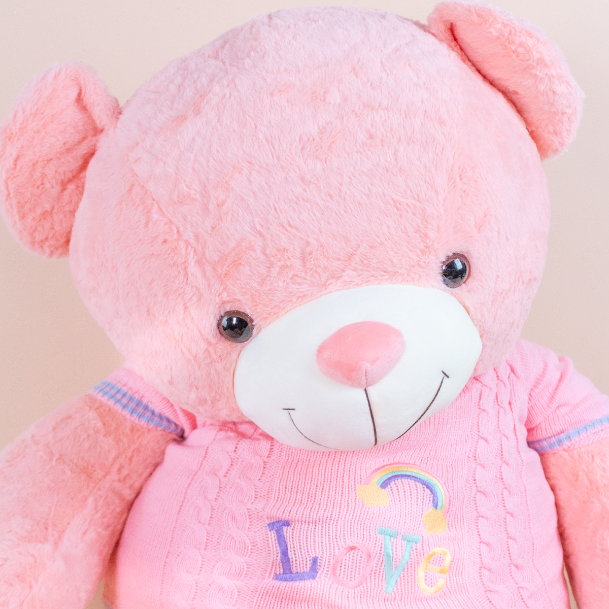 PELUCHE OSO GIGANTE PINK 1.50 MTS – SORPRENDE LIMA