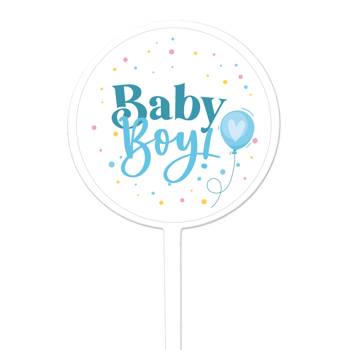 Topper Baby Boy – SORPRENDE LIMA