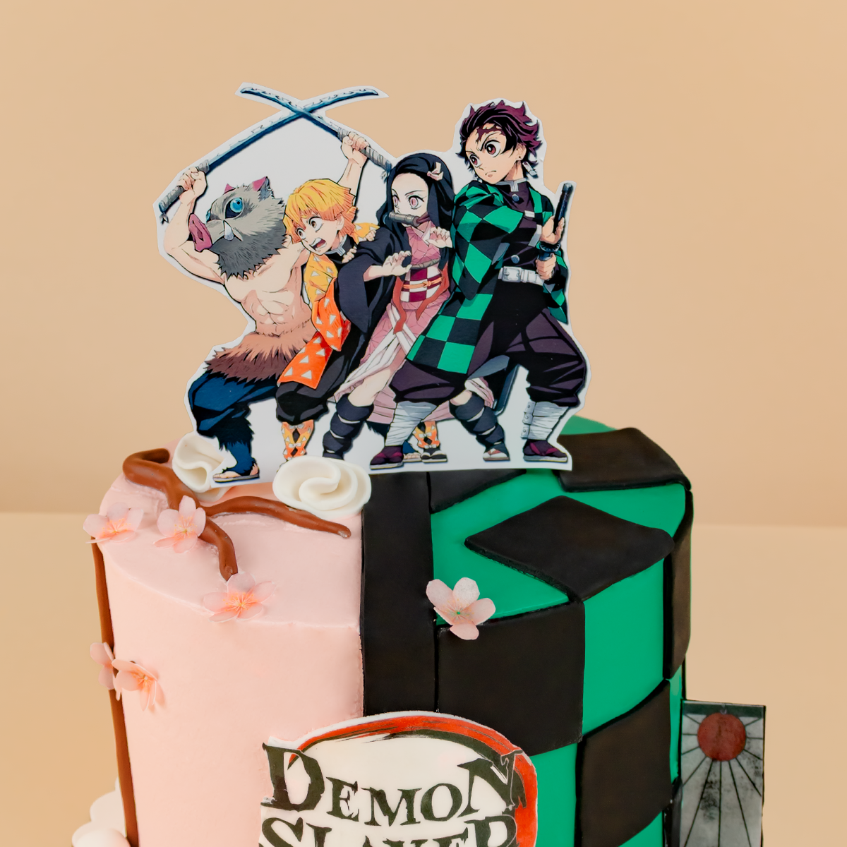 Torta Demon Slayer - torta tematica - torta para cumpleaños – SORPRENDE ...
